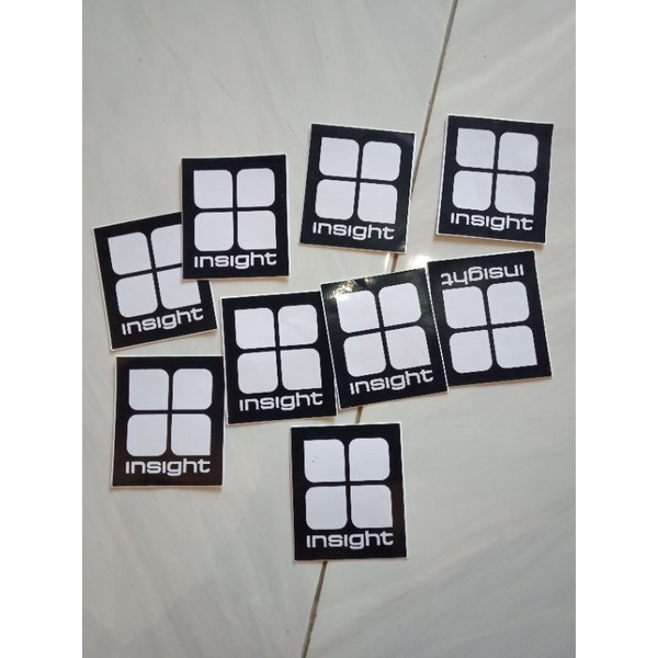 Jual sticker INSIGHT 7*6cm glossy - sticker ORIGINAL 100% - INSIGHT ...