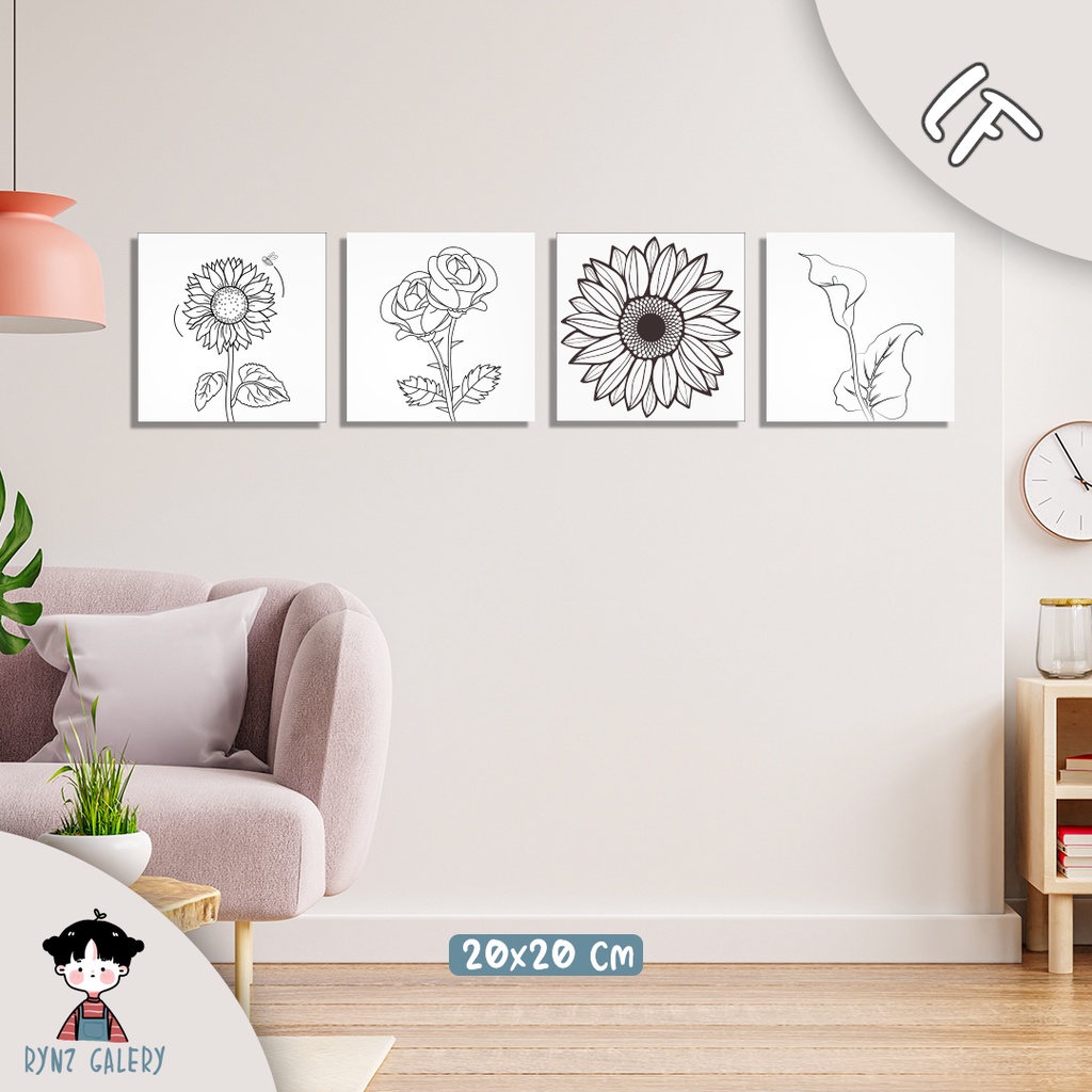 Jual HIASAN DINDING ESTETIK / WALLDECOR / PAJANGAN DINDING KODE LF ...