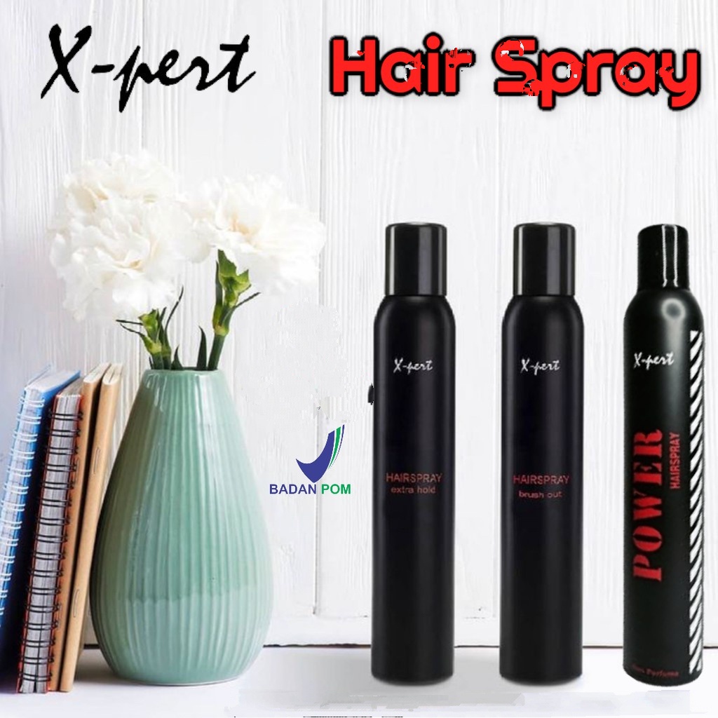 Jual X - PERT Hair Spray Extra Hold - Brush Out - Power / Xpert I Hair ...