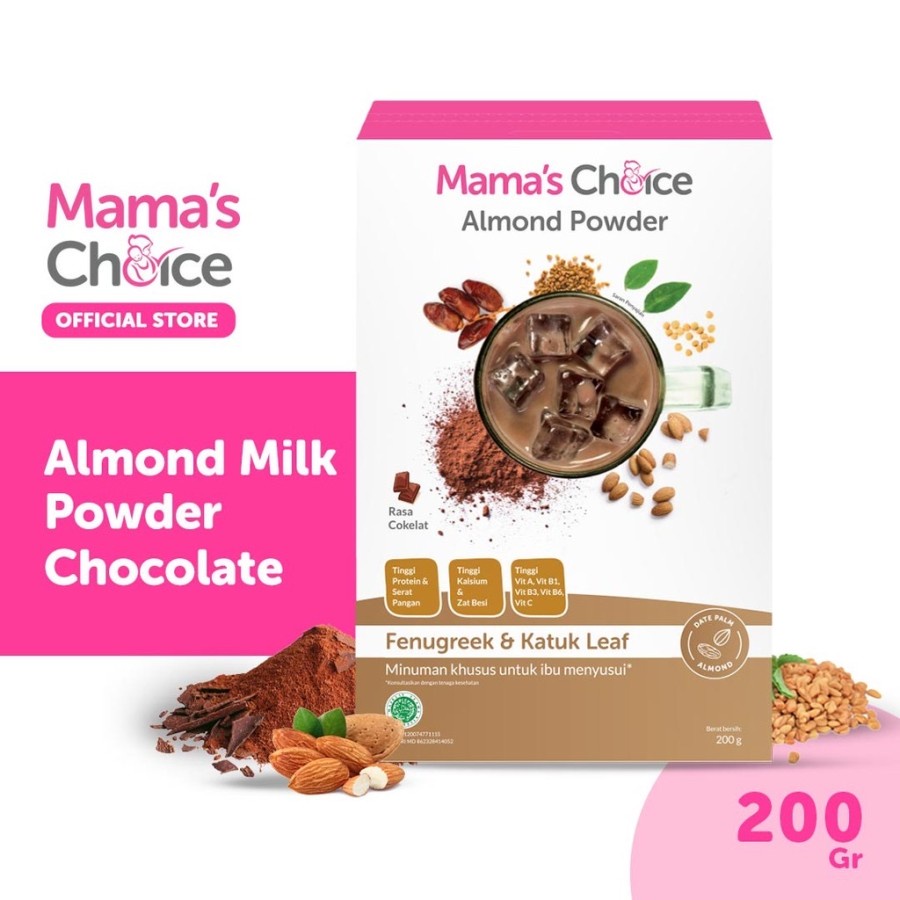 Jual Mama's Choice Asi Booster Almond Milk Powder - Asi Booster ...