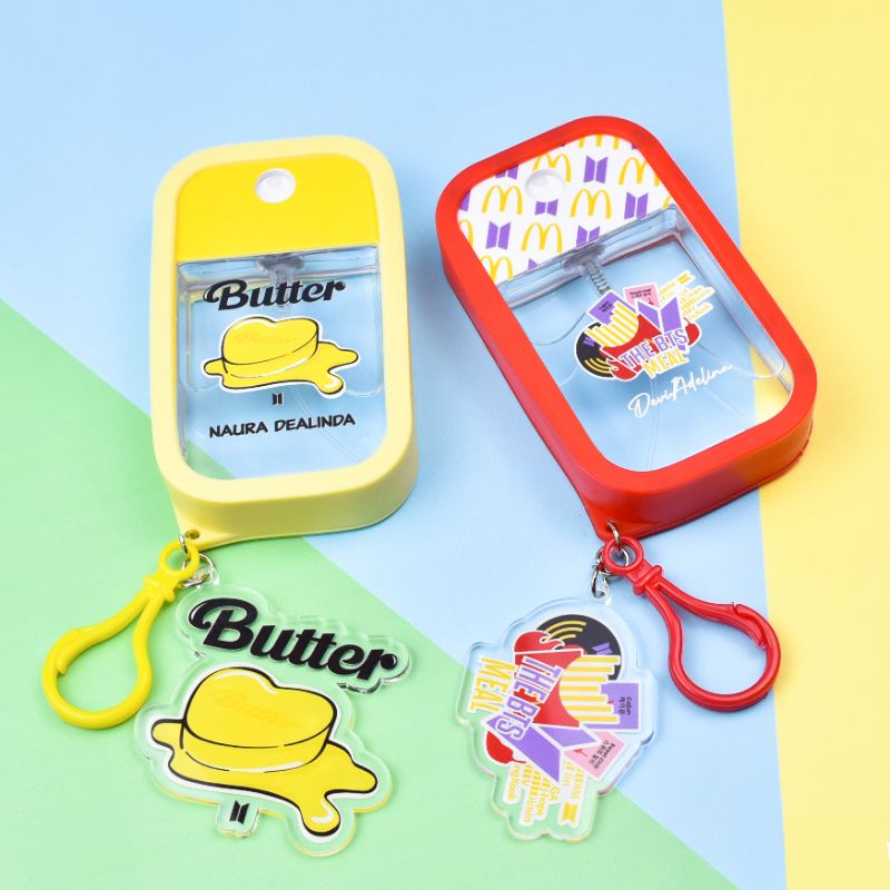 Jual BTS Custom Pocket Spray Hand Sanitizer 48ml FREE Custom Nama - BTS ...