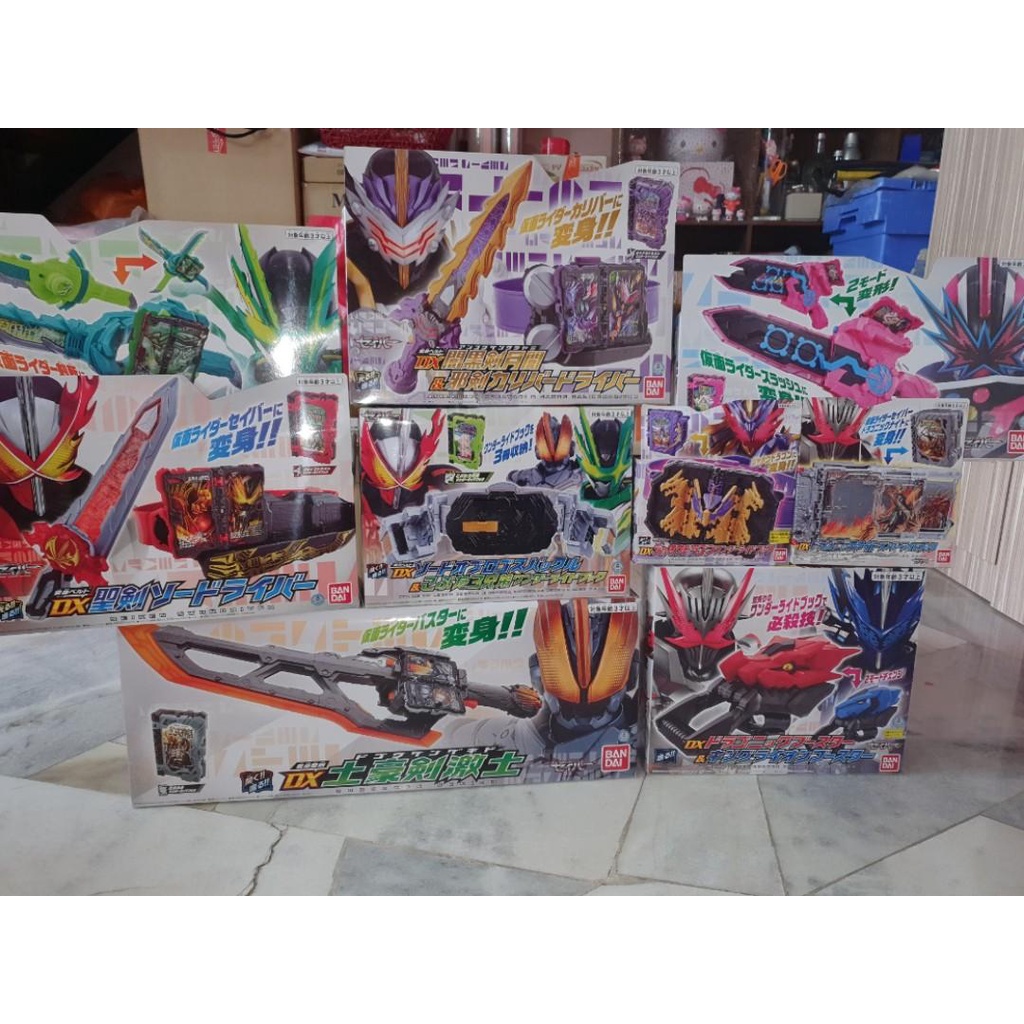Jual DX KAMEN RIDER SABER - WONDER RIDE BOOK BLADES ESPADA CALIBUR ...