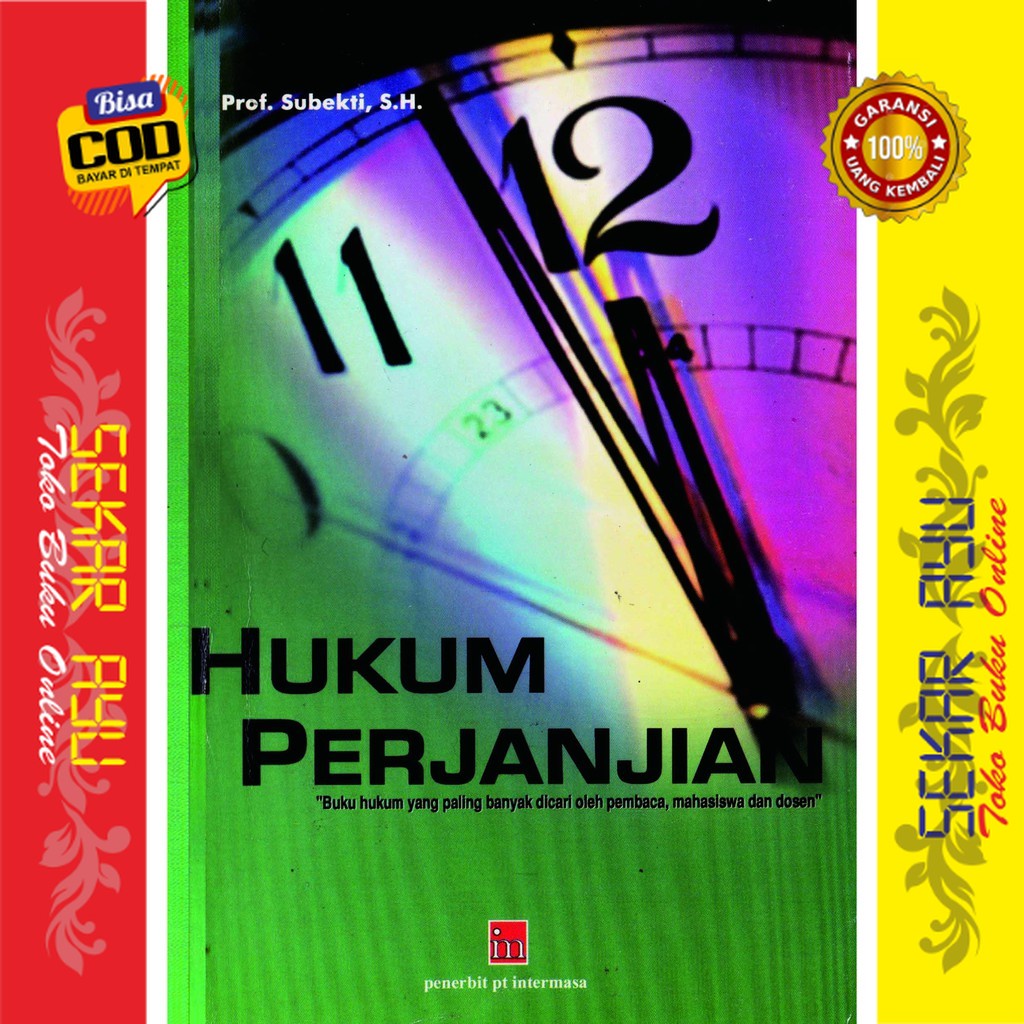 Jual Buku Hukum perjanjian R Subekti | Shopee Indonesia