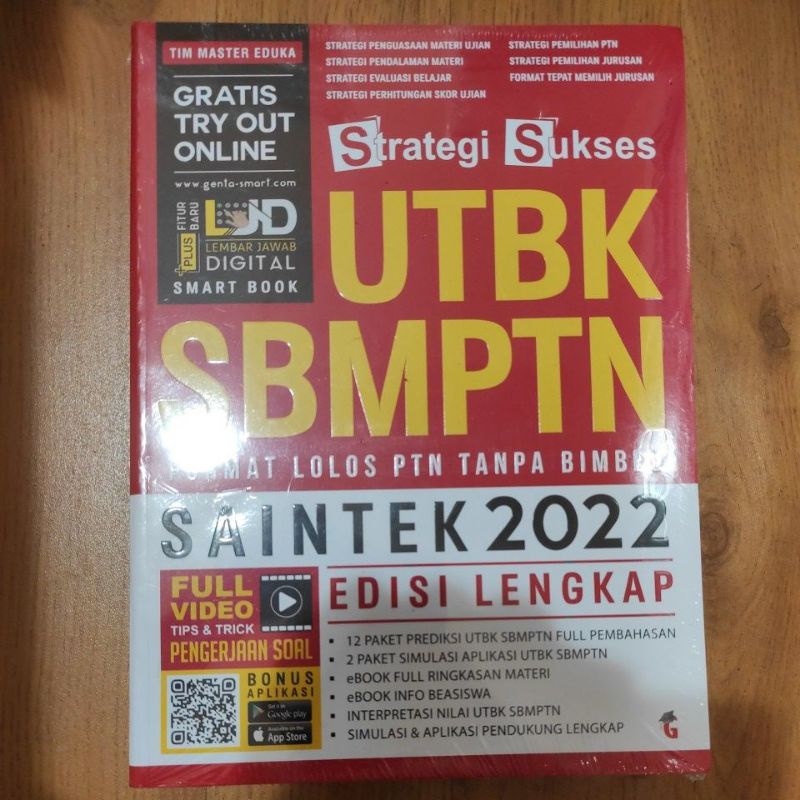 Jual Buku Sekolah Strategi Sukses UTBK SAINTEK - Magenta | Shopee Indonesia