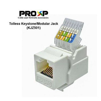 Jual MODULAR JACK KEYSTONE RJ45 CAT5E PROXP | Shopee Indonesia