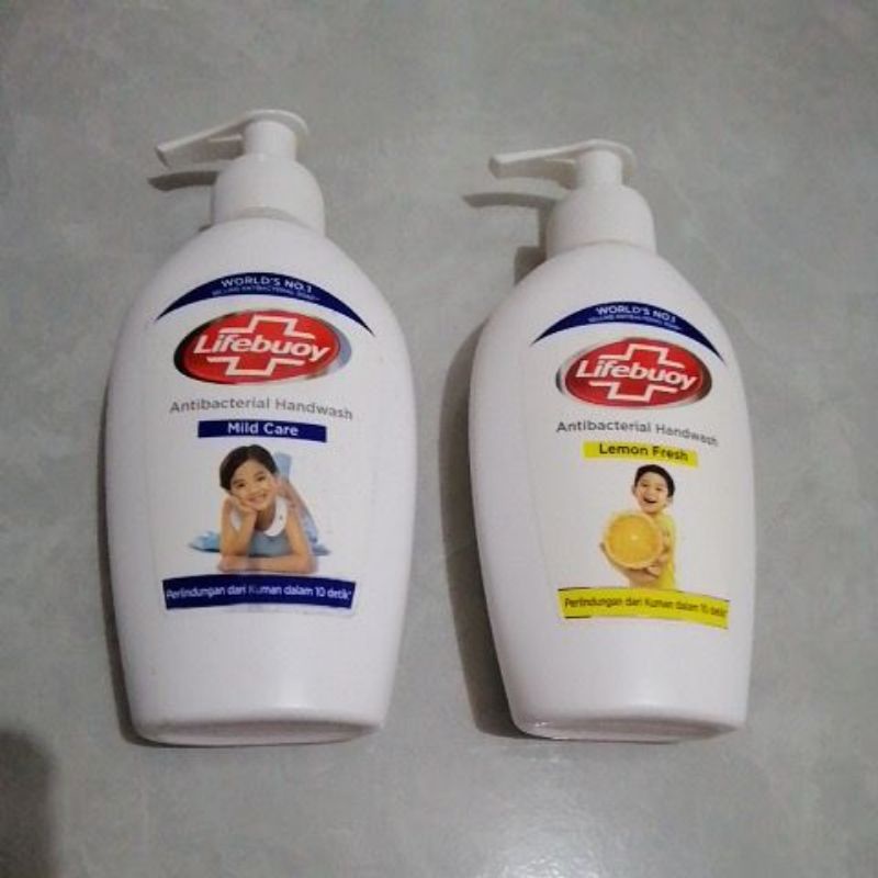 Jual Sabun Cuci Tangan Lifebuoy Handwash Botol Pump 200 Ml Shopee
