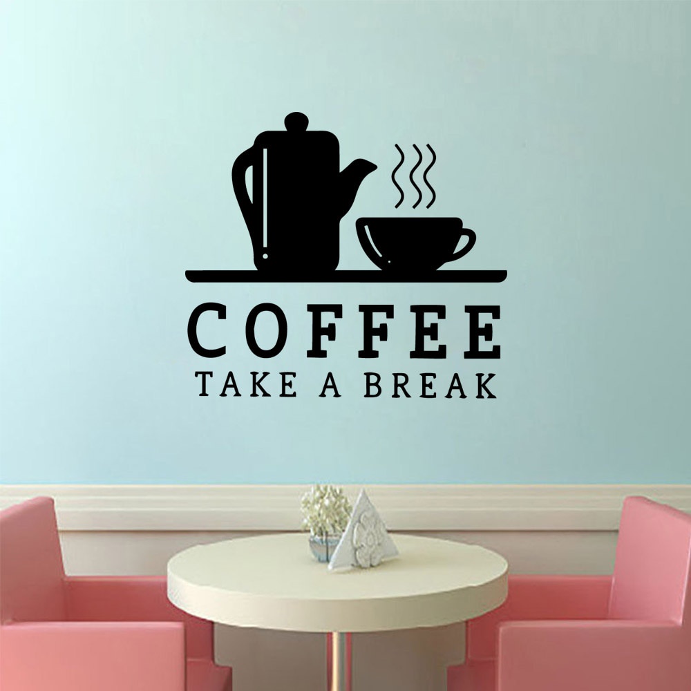 Jual Stiker Dinding Kopi Dekorasi Pajangan Dinding Kafe Free shipping ...
