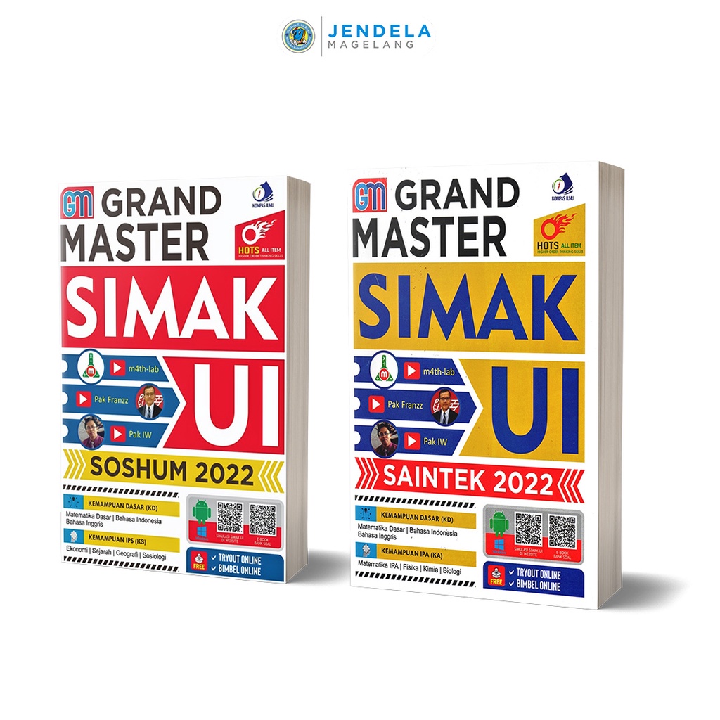 Jual 2022 Grand Master Simak UI Soshum Saintek | Shopee Indonesia