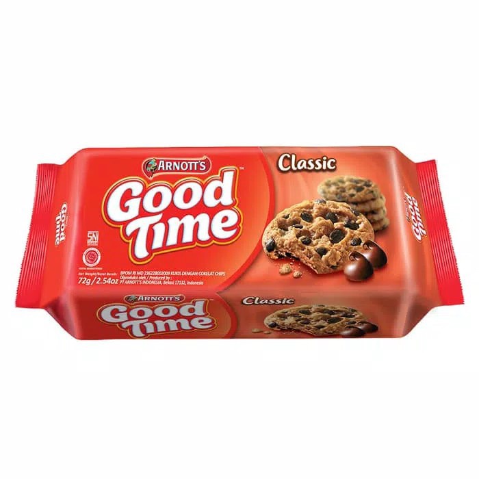 Jual GOOD TIME CHOCOCHIPS CLASSIC 72gr / GOOD TIME CLASSIC / GOOD TIME ...