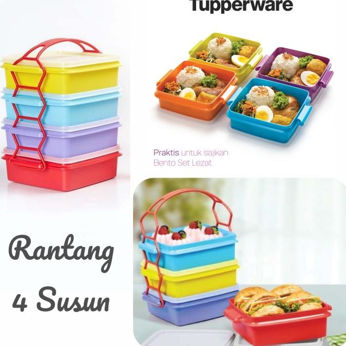Jual Tupperware Promo Rantang Makanan Untuk Bekal Piknik Tumbler Gelas ...