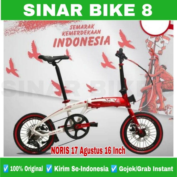 Jual Sepeda Lipat Pacific Noris Indonesia Special Edition 17 Agustus ...
