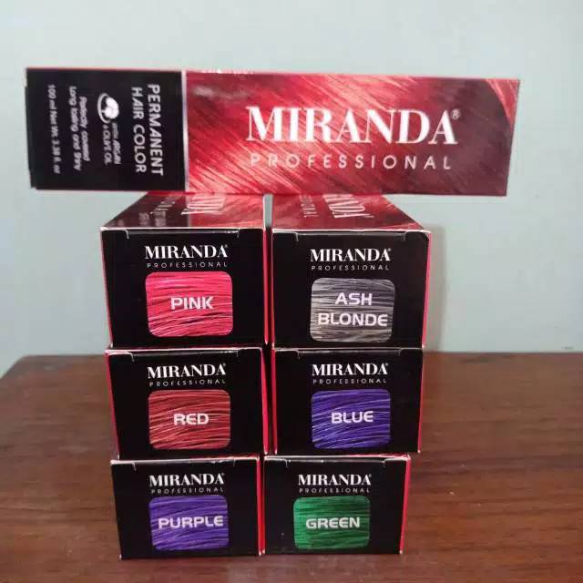 Jual Miranda cat rambut profesional hair colour 100ml Felice Hair Color ...