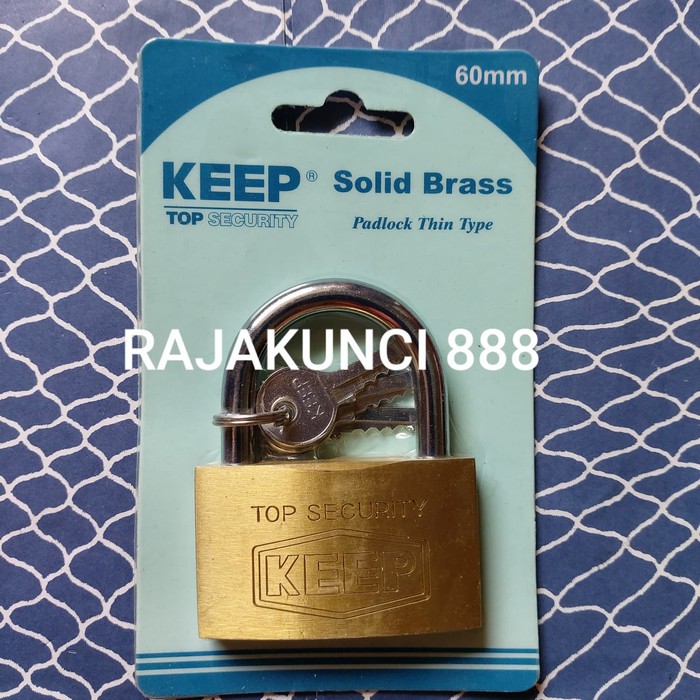Jual Gembok KEEP kuningan 60mm Gembok keep 60mm Gembok 60mm Gembokk ...