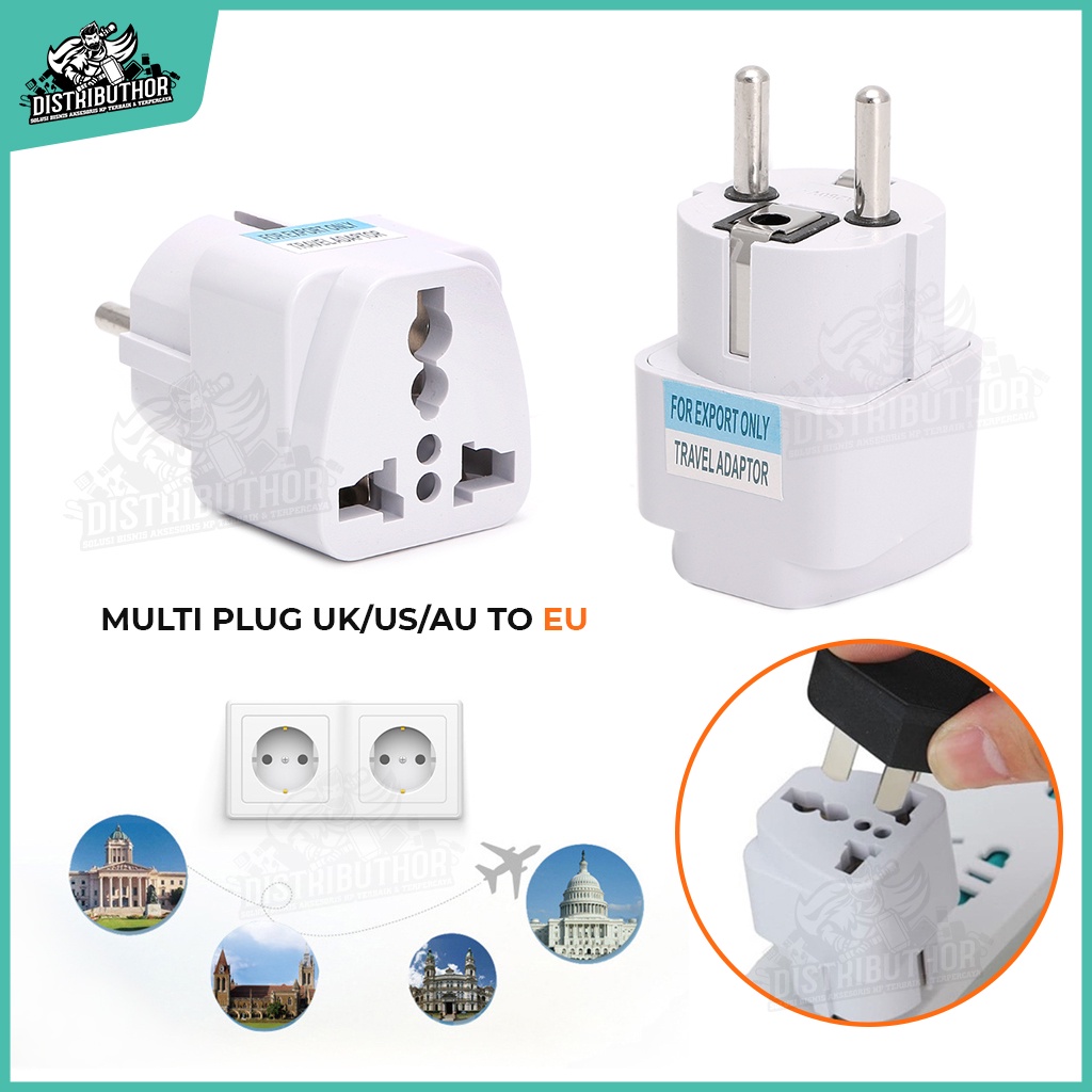 Jual Over Steker Sambungan Colokan Listrik Gepeng Dan Kaki 3 ke 2 ...