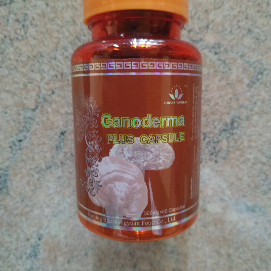 Jual OBAT KANKER/ TUMOR/ JAMUR LING ZI - GANODERMA PLUS CAPSULE GREEN ...