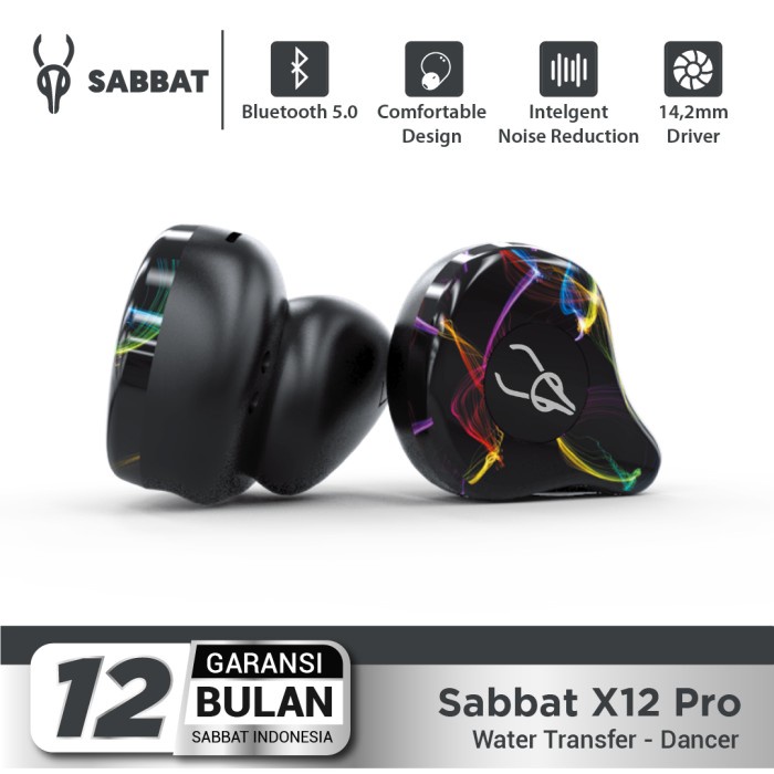 Jual TRUE WIRELESS EARBUDS TWS SABBAT X12 PRO - DANCER | Shopee Indonesia