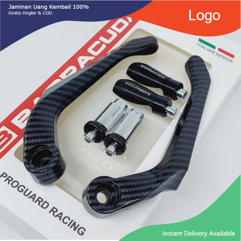 Jual Proguard handguard jalu stang karbon Barracuda Aerox Nmax R15 Gsx ...