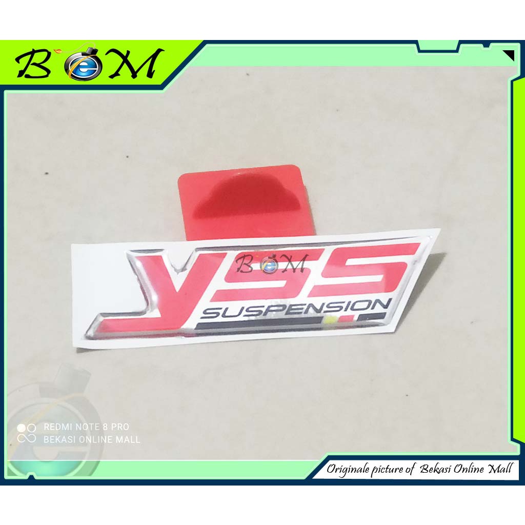 Jual stiker emblem logo timbul resin shockbreaker yss | Shopee Indonesia