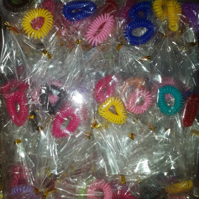 Jual Souvenir Penikahan Berbentuk Ikat Rambut Plastik | Shopee Indonesia