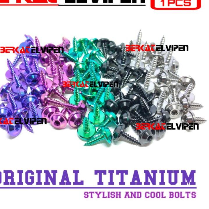 Jual New! Baut Titanium Body Honda Beat Scoopy Spacy Genio Vario 110 125 150 160 | Shopee Indonesia