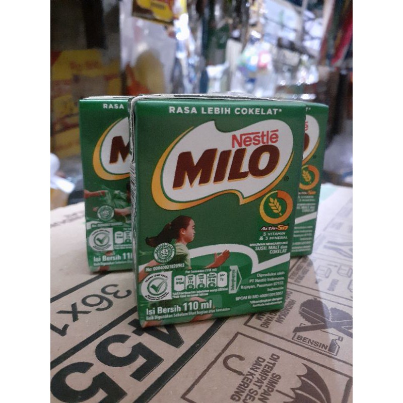 Jual susu milo/milo cair 110ml | Shopee Indonesia