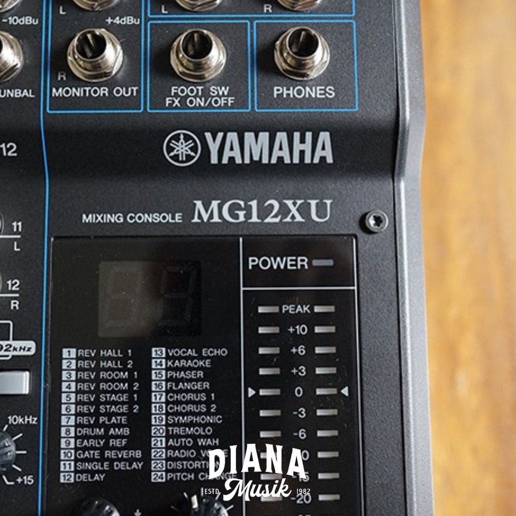 Jual Mixer Yamaha MG12XU / MG 12 XU 12-Channel | Shopee Indonesia