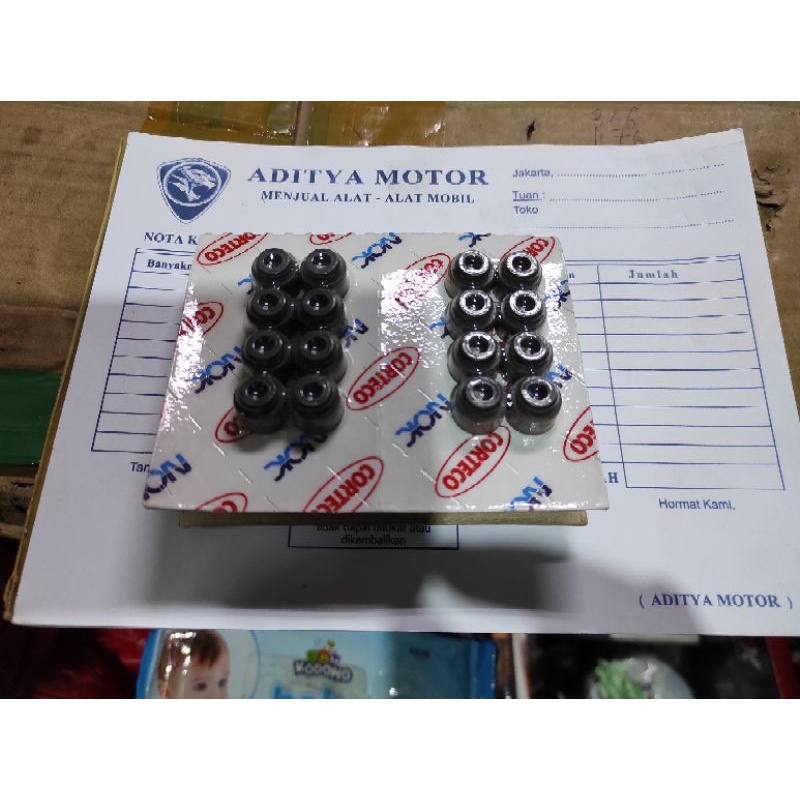 Jual Seal klep valve ORI lancer galant pajero sport grandis kuda satuan | Shopee Indonesia