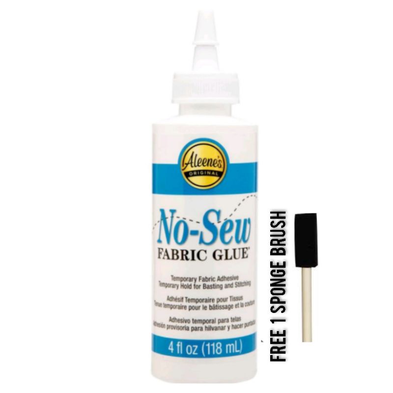 Jual Lem Aleene No Sew Fabric Glue Aleene's Original No-Sew Fabric Glue ...