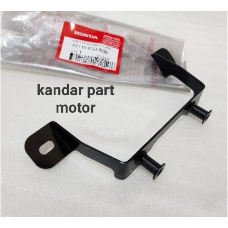 Jual Bracket Dudukan Besi Plat Nomer Depan GENIO / SCOPY NEW 2021-2022 ...