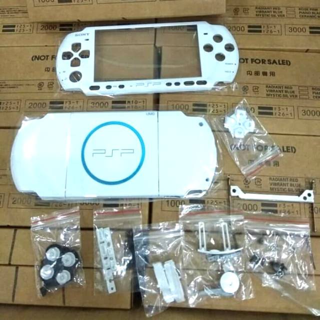 Jual Casing psp slim seri 3000 FULL SET - PUTIH | Shopee Indonesia