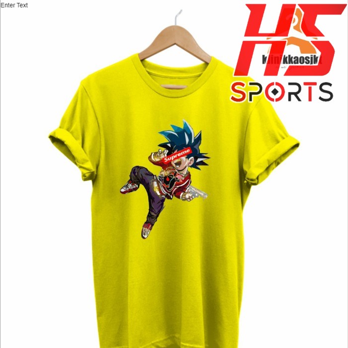 Jual KAOS goku DRAGON BALL -BAJU DRAGON BALL GOKU FANS - TSHIRT DRAGON ...