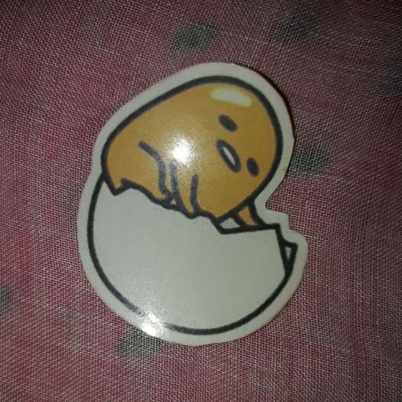 Jual stiker karakter lucu || stiker gudetama murah | Shopee Indonesia