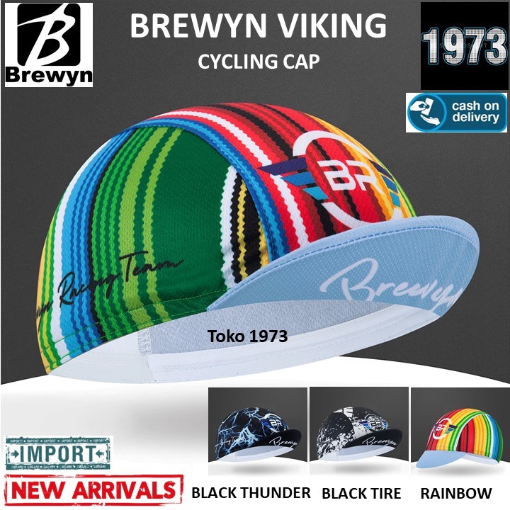 Jual Topi sepeda : BREWYN VIKING - cycling cap topi gowes | Shopee ...