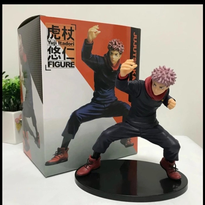 Jual Pajangan Anime Jujutsu Kaisen Itadori Yuji PVC Statue KWS figure ...