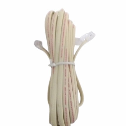 Jual Kabel Line Telp Telephone 5 m + Jack RJ 11 KITANI /Tali Sambungan ...