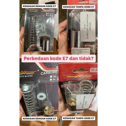 Jual Moto Master Skep Karburator Carburator PE Uk 24 26 28 30 Skep Karbu Original リ | Shopee ...