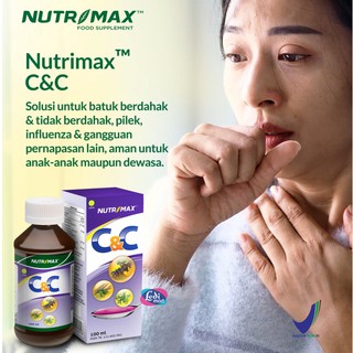 Jual Nutrimax C & C Syrup 100ml | Cnc C&C | Vitamin C Untuk Batuk Dan ...