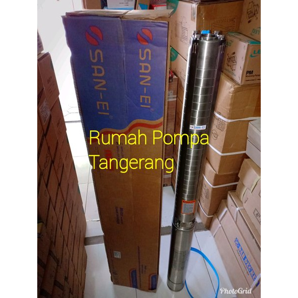 Jual Pompa satelit sanei 3hpss 1phase 5 kubik casing pipa 4 inch plus kabel 100 meter | Shopee ...