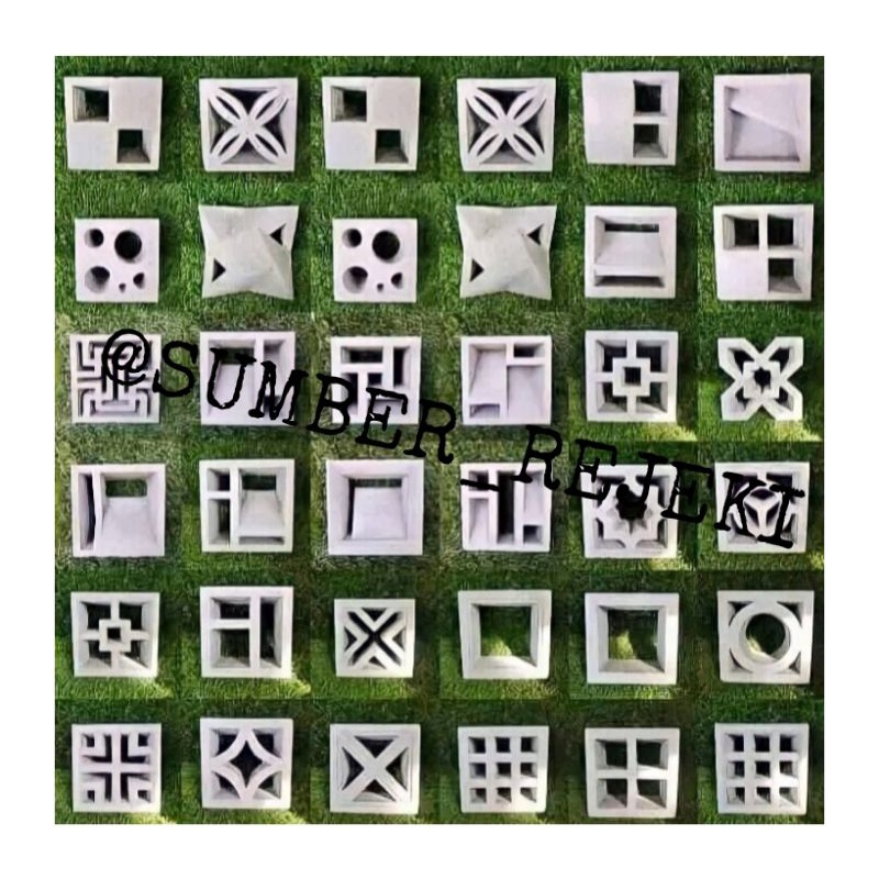 Jual Roster Beton/Roster minimalis/Roster Rumah/Roster Kekinian/Angin ...