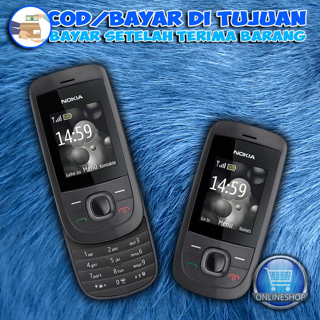 Jual Nokia 2220s Single Sim Sliding Jadul Bergaransi | Shopee Indonesia