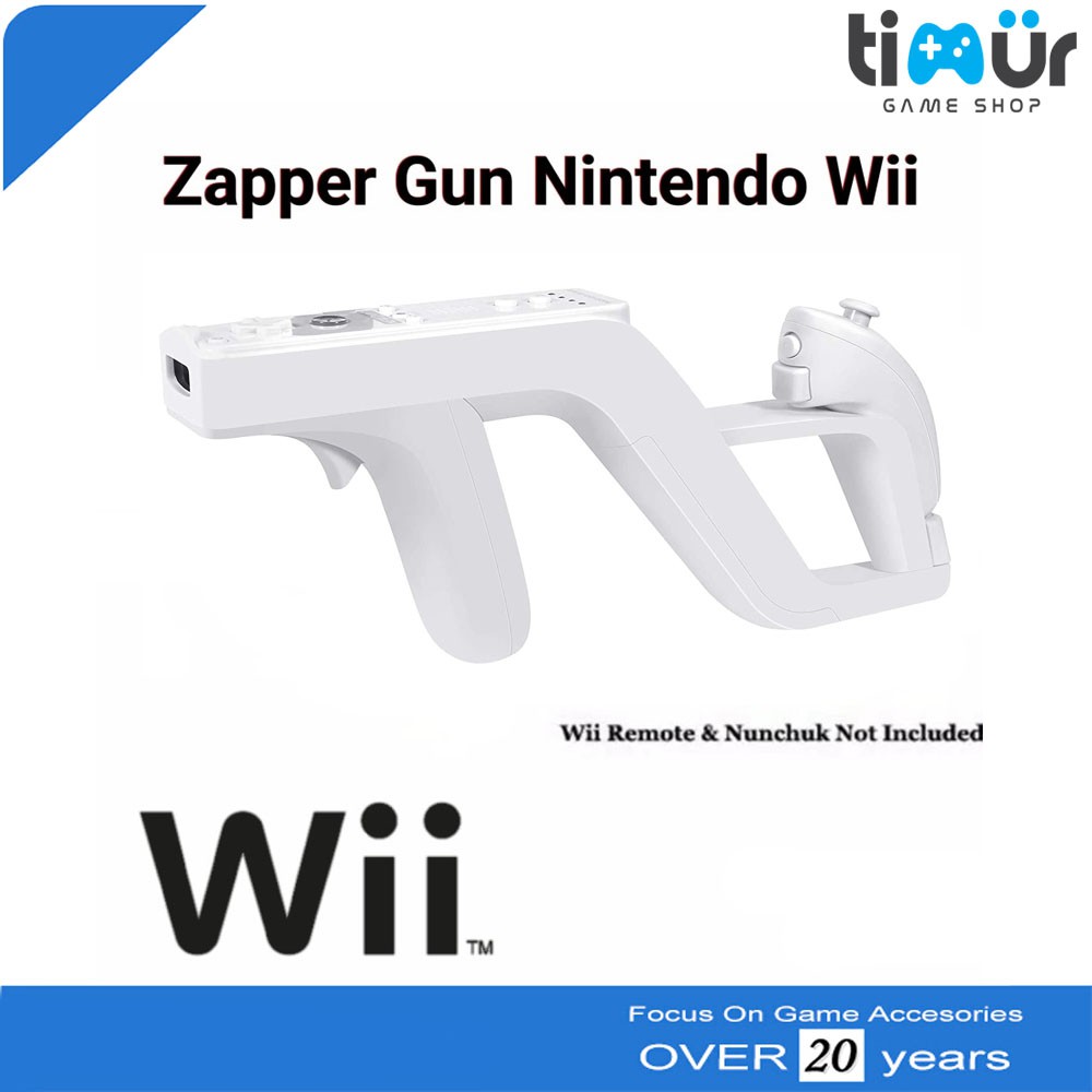 Jual Wii Zapper Gun Shooting Pistol Nintendo Wii Remote Controller ...