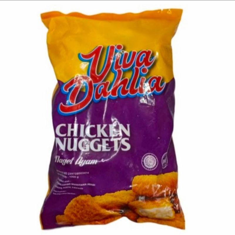 Jual Viva Dahlia Chicken Nugget 1kg | Shopee Indonesia