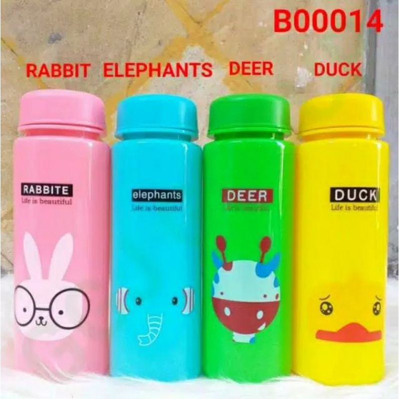 Jual DC ( B014 ) MY BOTTLE KARAKTER ANIMASI WARNA / BOTOL MINUM ...