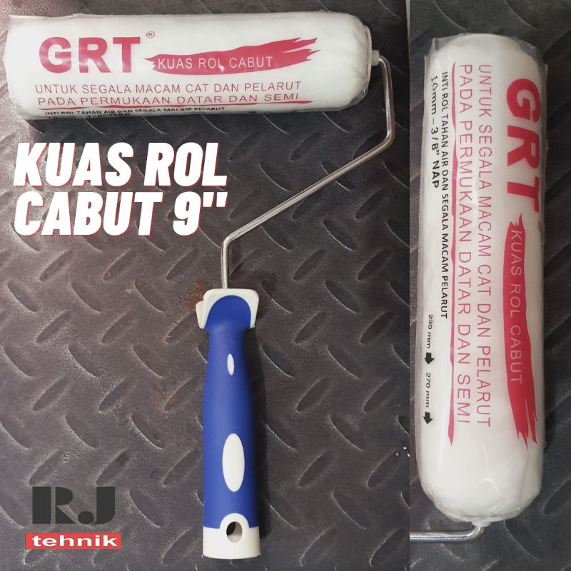 Jual Kuas Rol Cat Tembok Cabut 9 inch Kuas Cat Ciputat Paint Roller ...