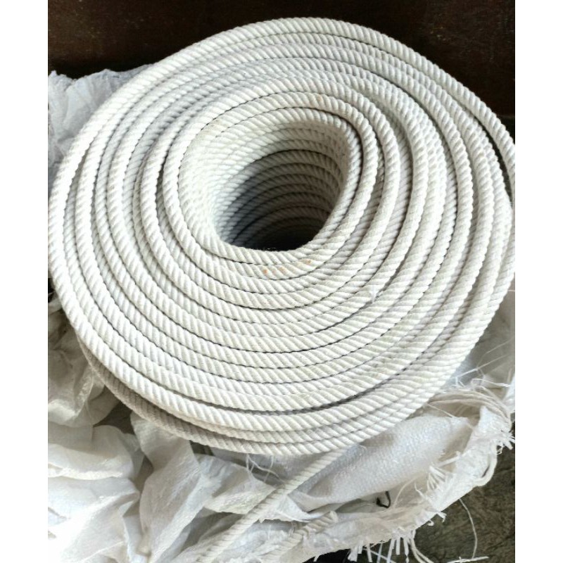 Jual Tali bahan kain/tali tambang/tali ikat mobil/meteran 10mm | Shopee ...