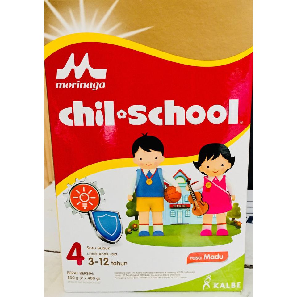 Jual Susu Morinaga Chil School 4 Isi 800 Gram Rasa Vanila Dan Madu ...