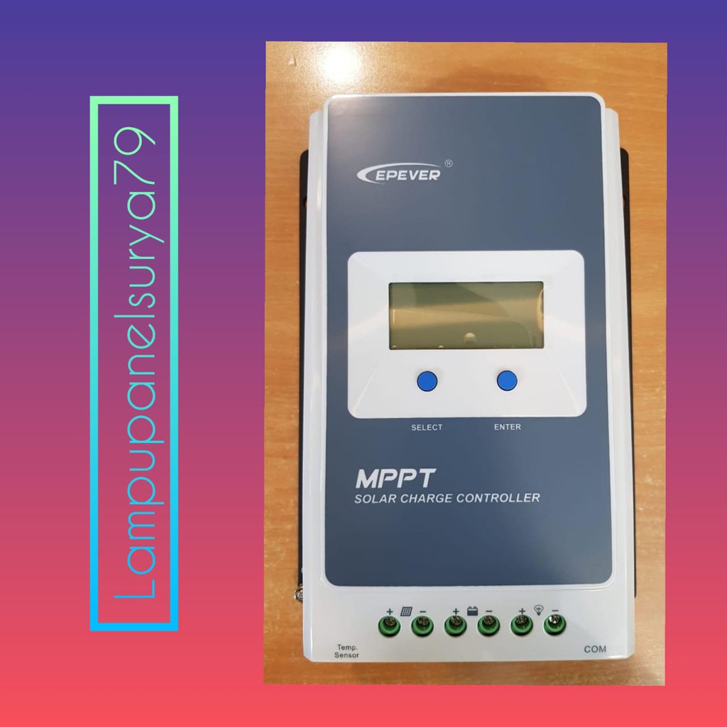 Jual Solar Charge Controller EPEVER LCD REAL MPPT 12V 24V 40A TRACER 4210AN | Shopee Indonesia