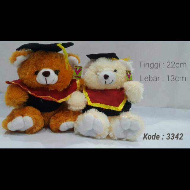 Jual Bear Wisuda S Boneka Lucu Murah Bagus Berkualitas Lembut Halus ...