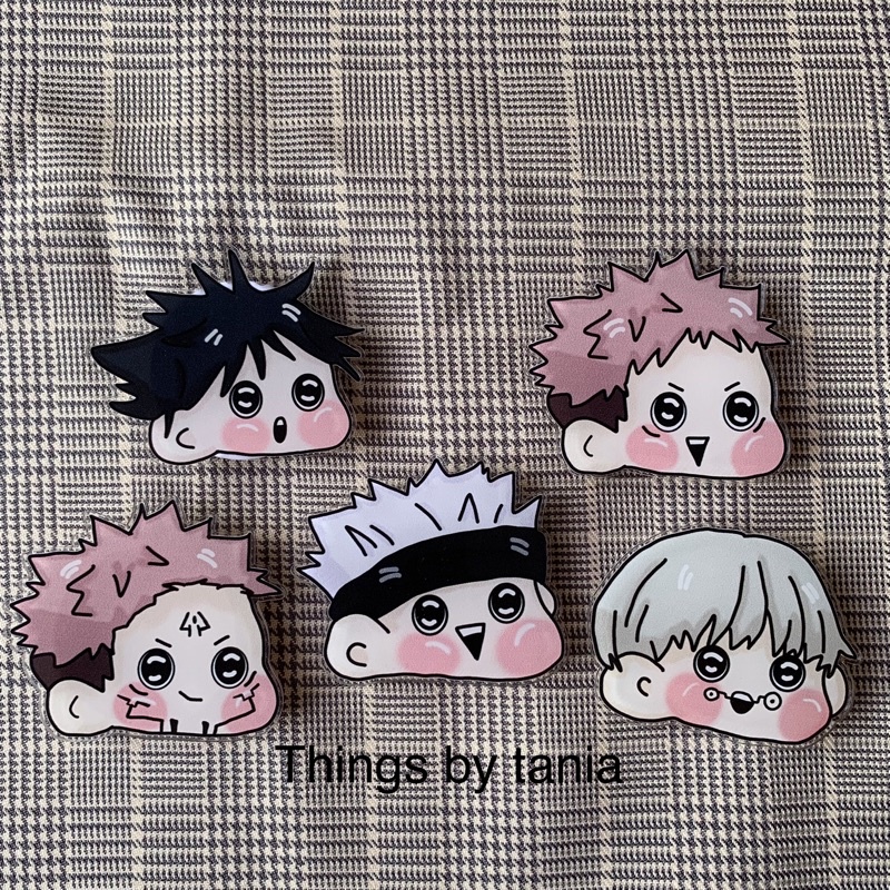 Jual (Promo) Jujutsu kaisen Griptok Popsocket akrilik anime JJK / Gojo ...
