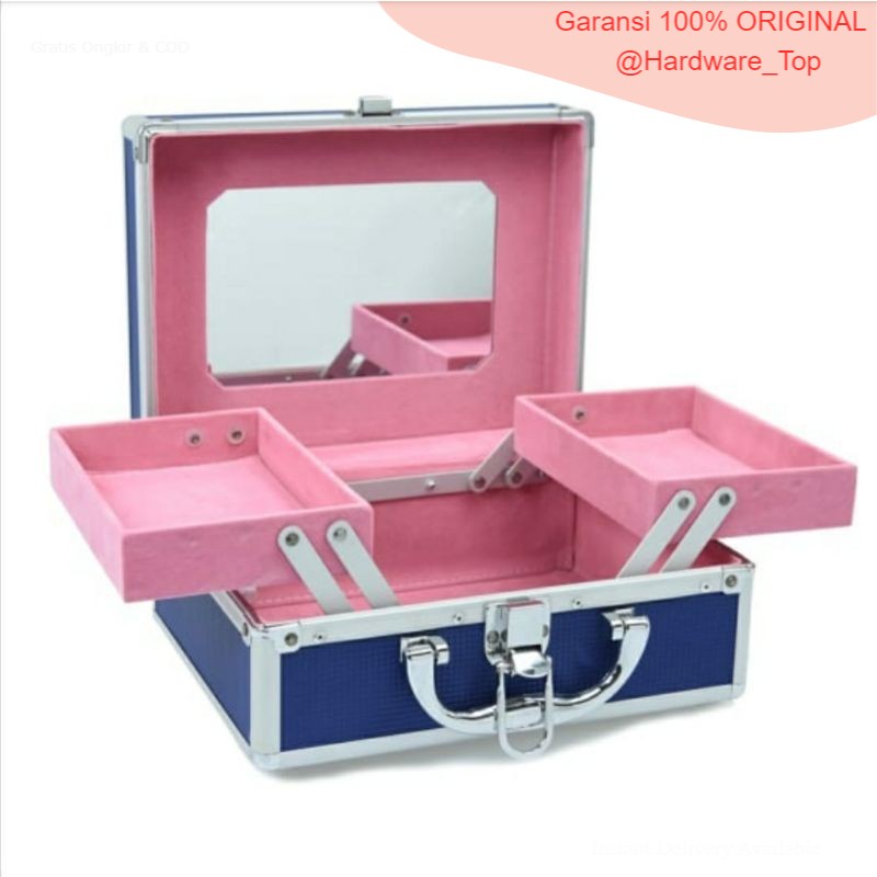 Jual Krisbow Cosmetic Case / Koper Make Up / Tempat Make Up | Shopee ...